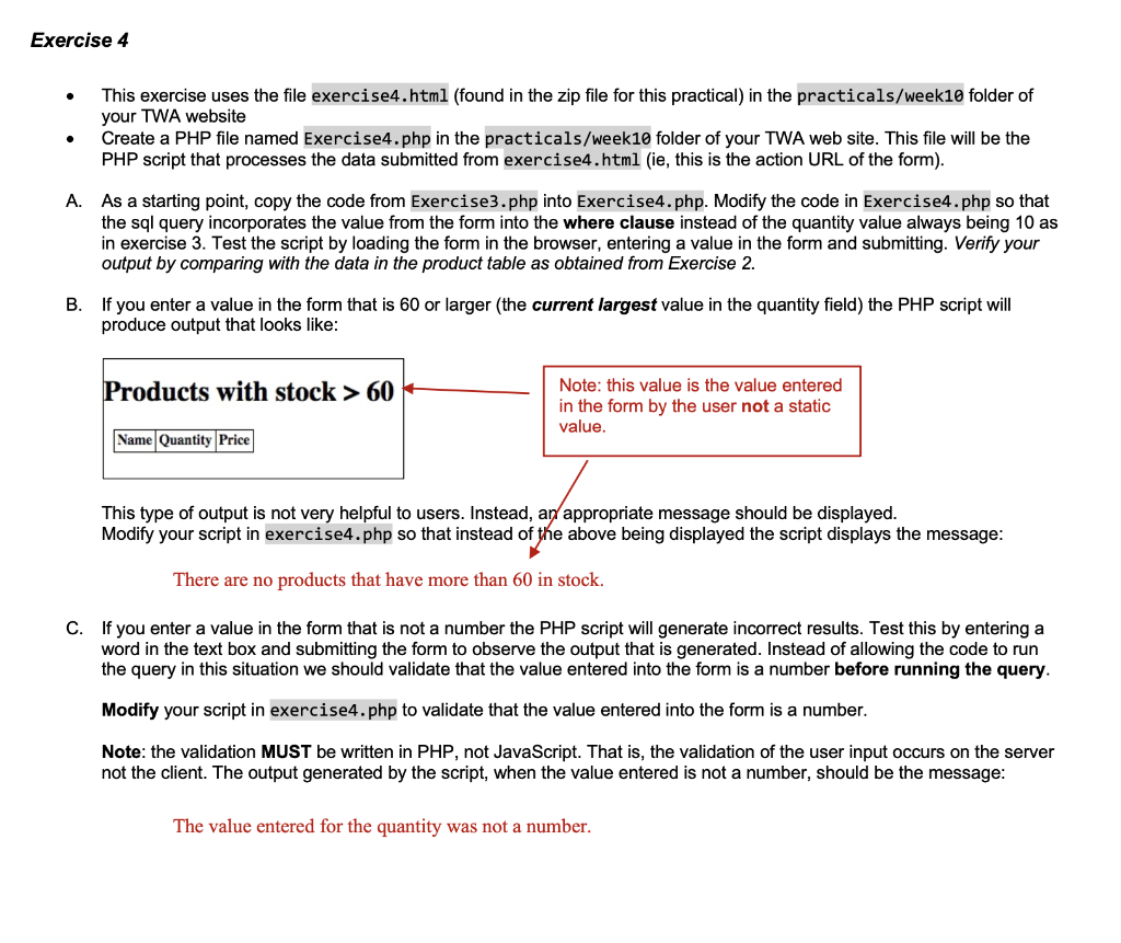 Solved Before you start: 1. Upload the html and php files | Chegg.com