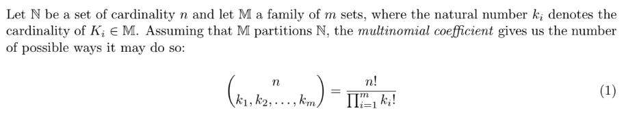 Solved Let N be a set of cardinality n and let M a family of | Chegg.com