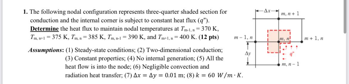 Solved 1. The following nodal configuration represents | Chegg.com