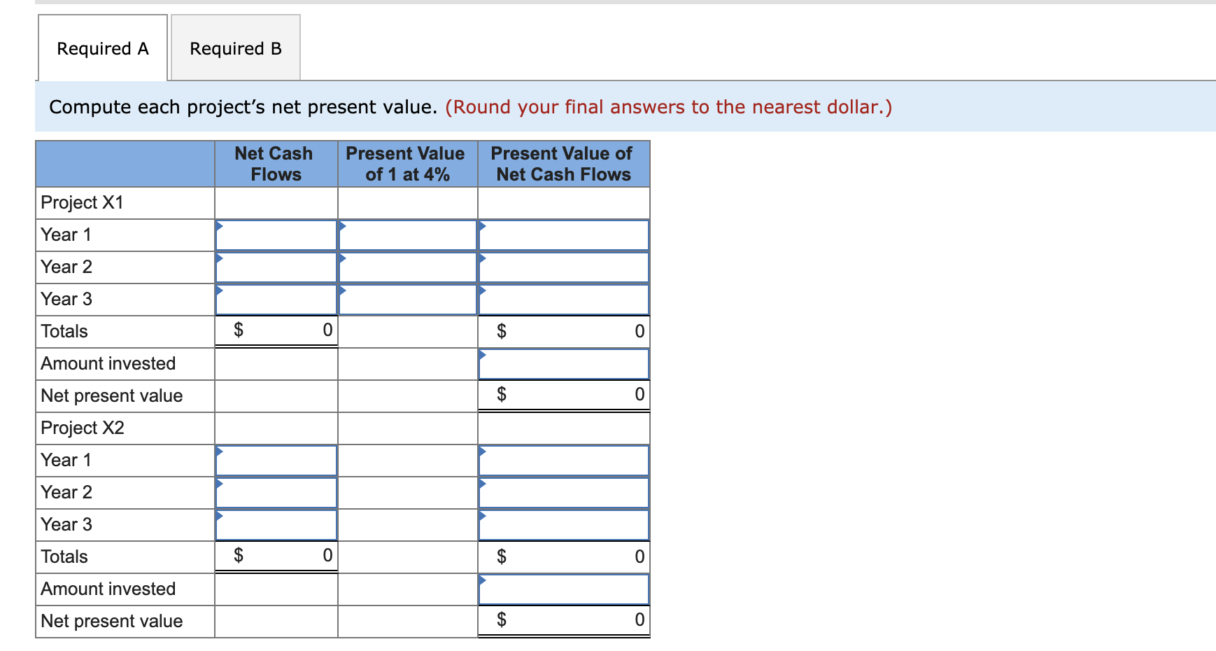 Solved Exercise 24-11 Net present value, profitability index | Chegg.com