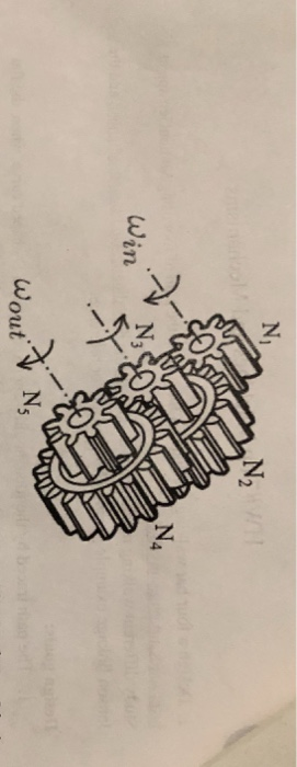 Solved 2. For the compound gear train shown below, calculate | Chegg.com