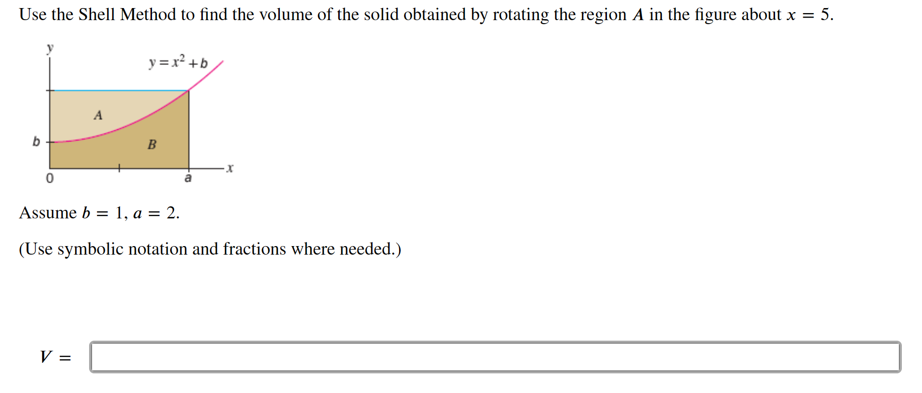 Solved Use the Shell Method to find the volume of the solid | Chegg.com