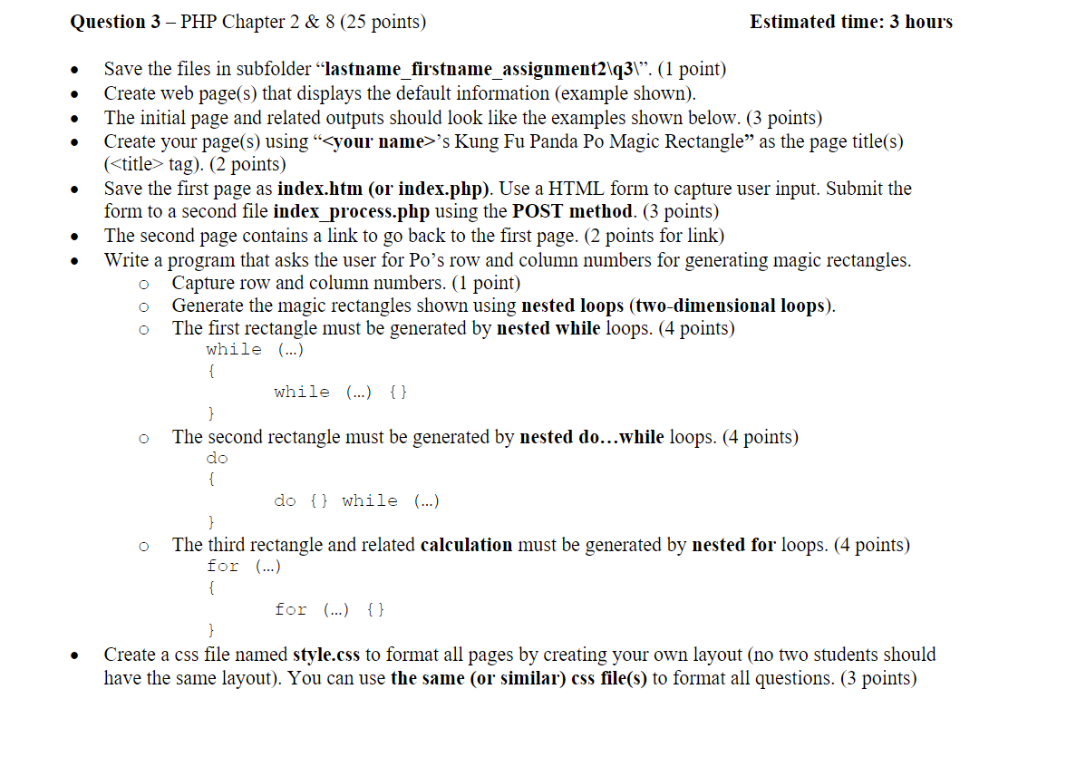 Solved - Save the files in subfolder | Chegg.com