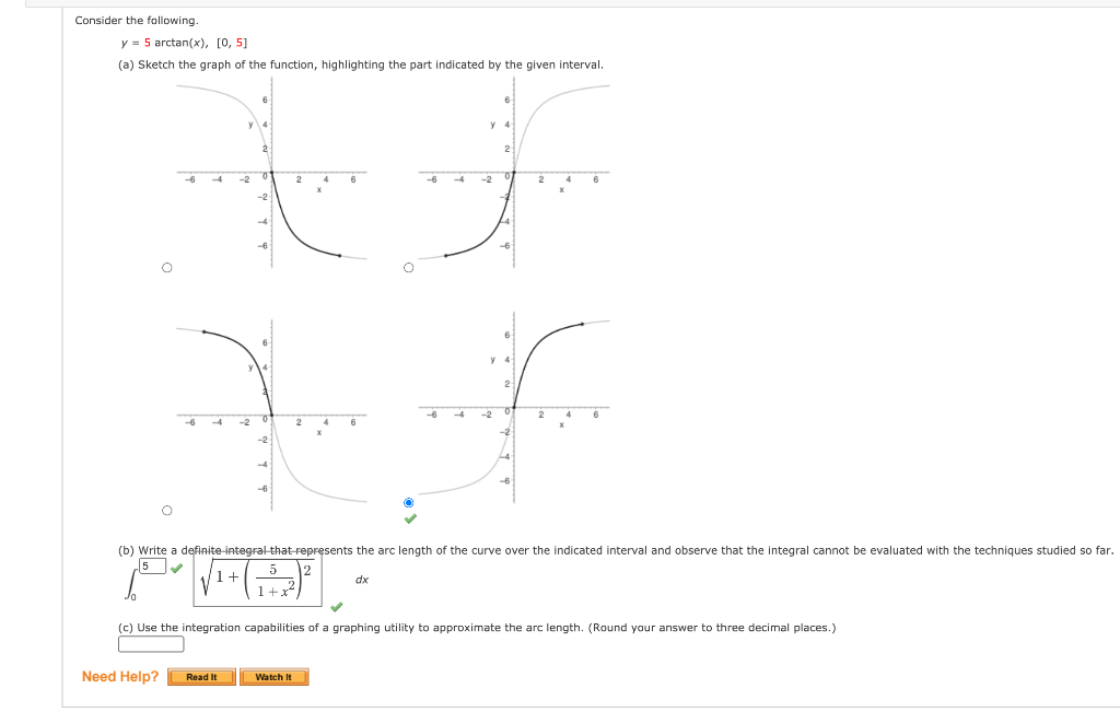 Solved Consider the following. x = e, Osy s7 (a) Sketch the | Chegg.com