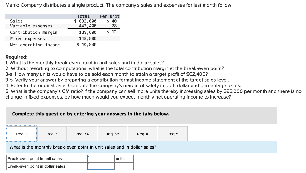 Solved Required 1 What Is The Companys Degree Of