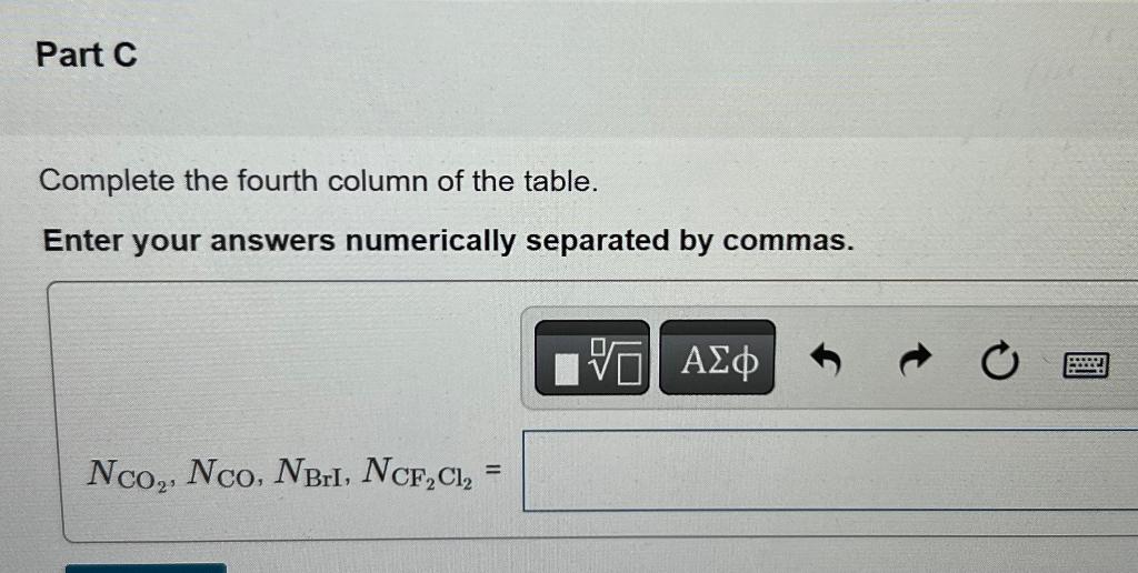 Complete the fourth column of the table. Enter your | Chegg.com
