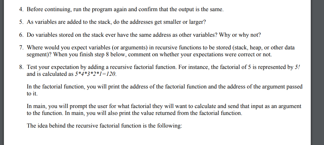 Solved 3. Your task is to fill in addresses of the | Chegg.com
