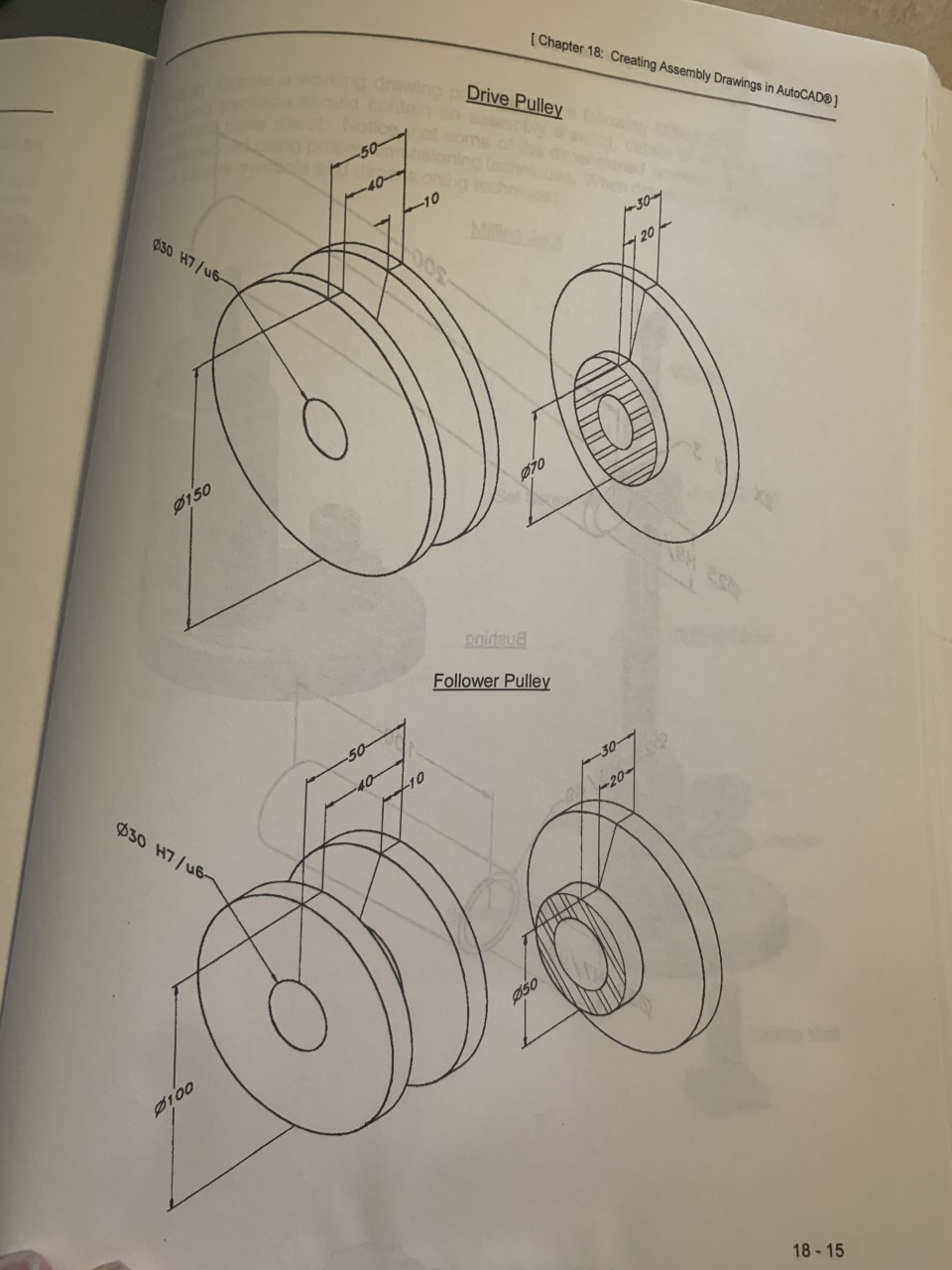 Chapter 18: Creating Assembly Drawings in AutoCAD®] | Chegg.com
