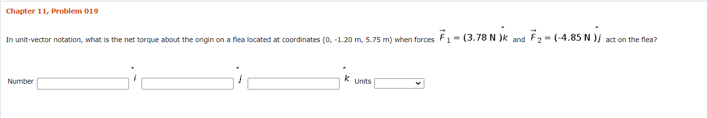 Solved Chapter 11, Problem 019 In unit-vector notation, what | Chegg.com