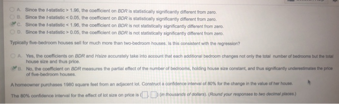 Solved Data were collected from a random sample of 210 home | Chegg.com