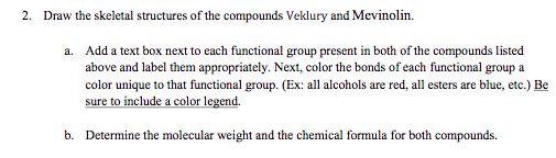 Solved 2. Draw the skeletal structures of the compounds | Chegg.com