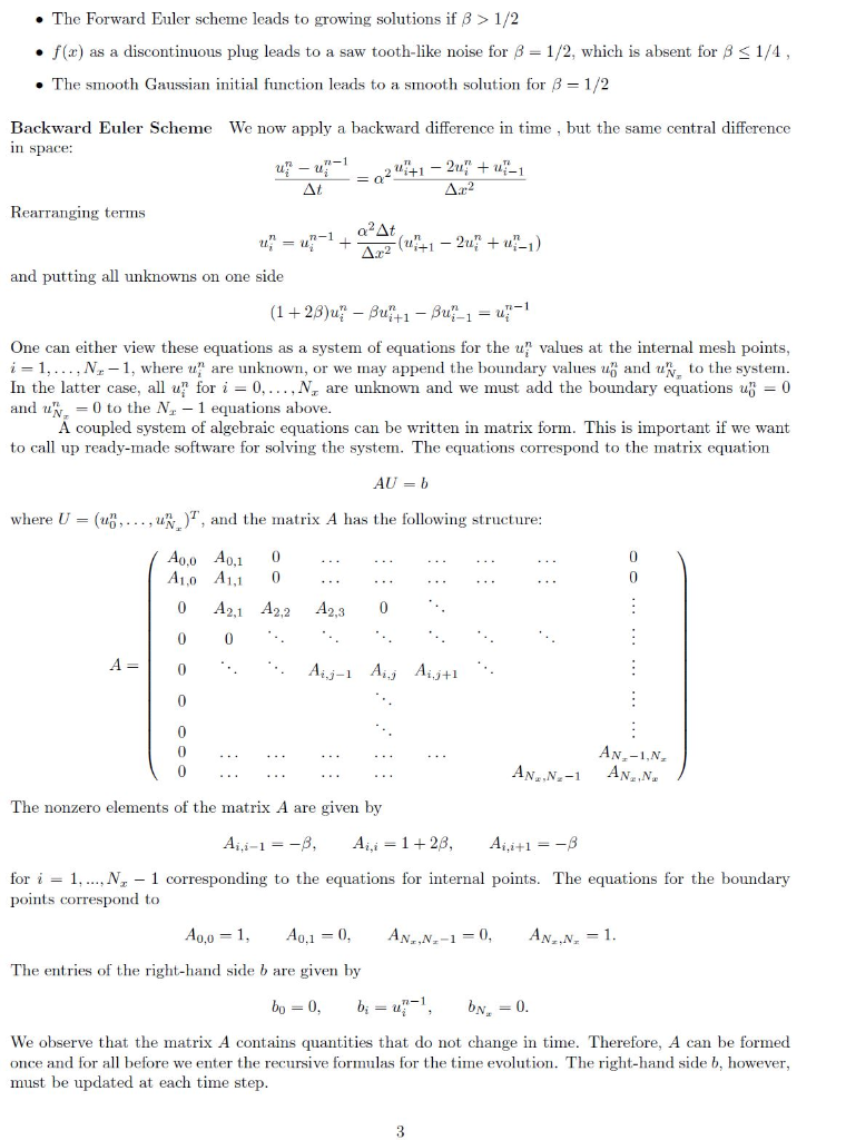 tL The famous diffusion equation, also known as the | Chegg.com