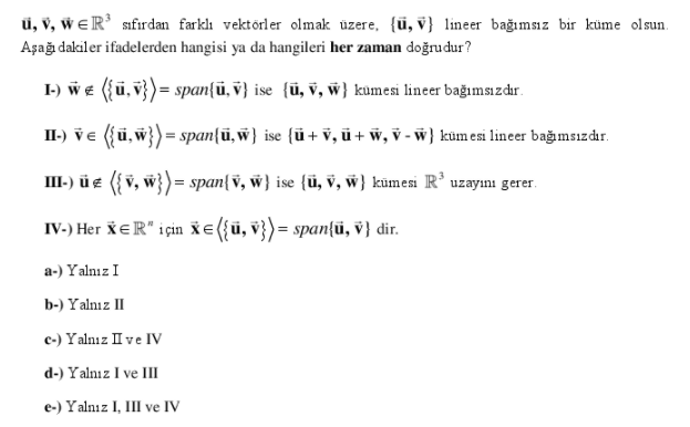 Solved {11; t1, V, E R3 being nonzero vectors; v} Let it be | Chegg.com