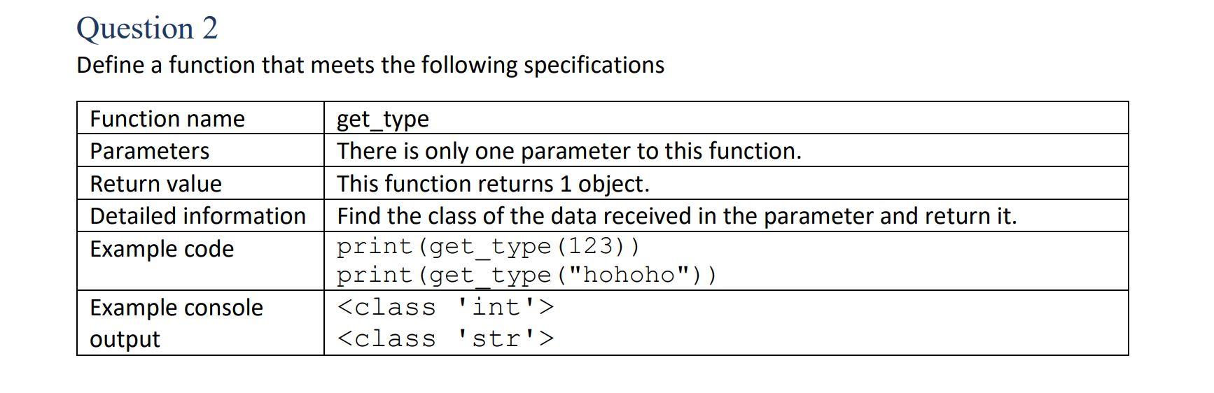 Solved "Assignment 1 "\|" name = 'John Snow' student num = ' | Chegg.com
