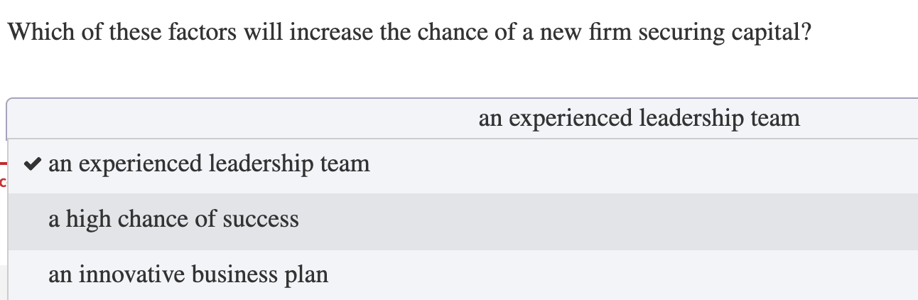 Solved Which of these factors will increase the chance of a | Chegg.com