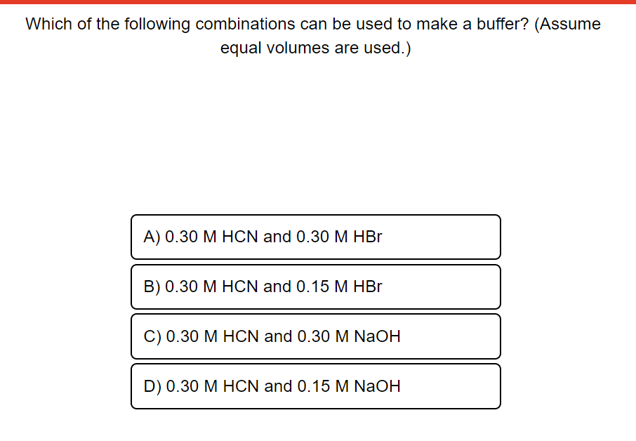 Solved Which Of The Following Combinations Can Be Used To 