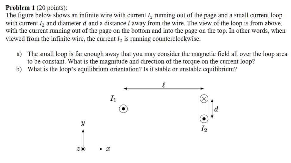 Solved Problem 1 (20 points): The figure below shows an | Chegg.com