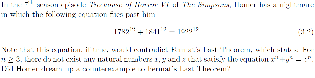Solved In the 7th season episode Treehouse of Horror VI of | Chegg.com
