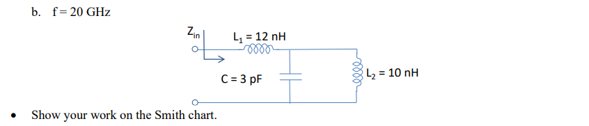 Solved ( 2 pts) For a 50Ω system, show the | Chegg.com