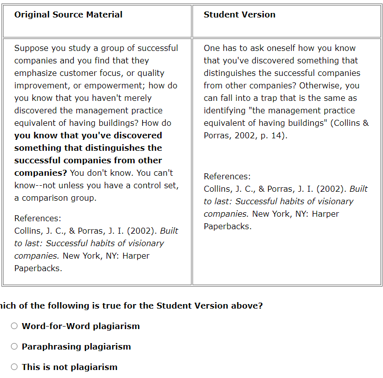 Solved Original Source Material Student Version The | Chegg.com