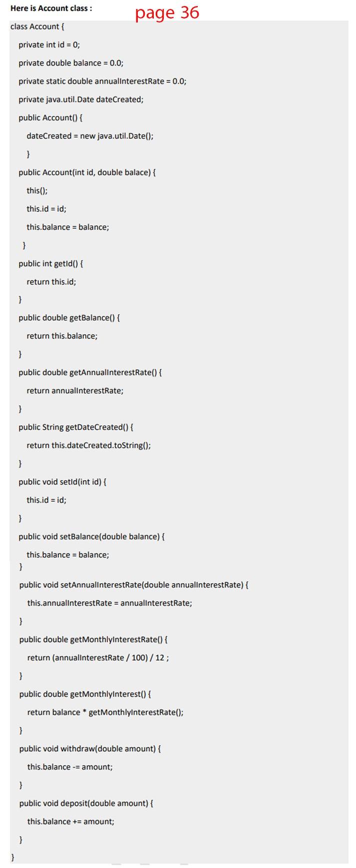 Solved Q 1. Create a java project called | Chegg.com