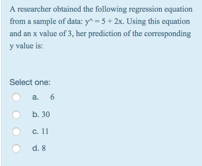 Solved In regression analysis, unexplained variation refers | Chegg.com