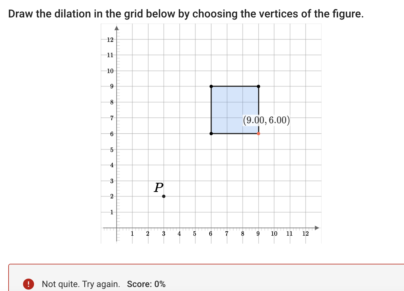 Solved Dilate the figure below by a scale factor of 0.5 | Chegg.com