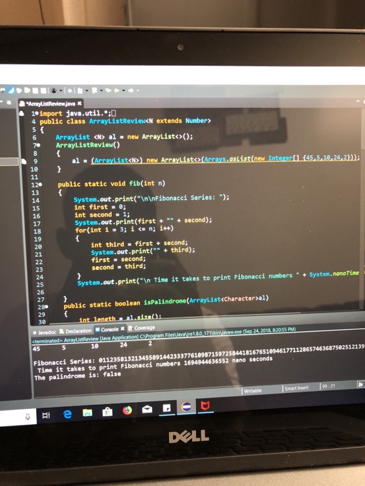 Solved How do I write my mergeSort method using the generic | Chegg.com