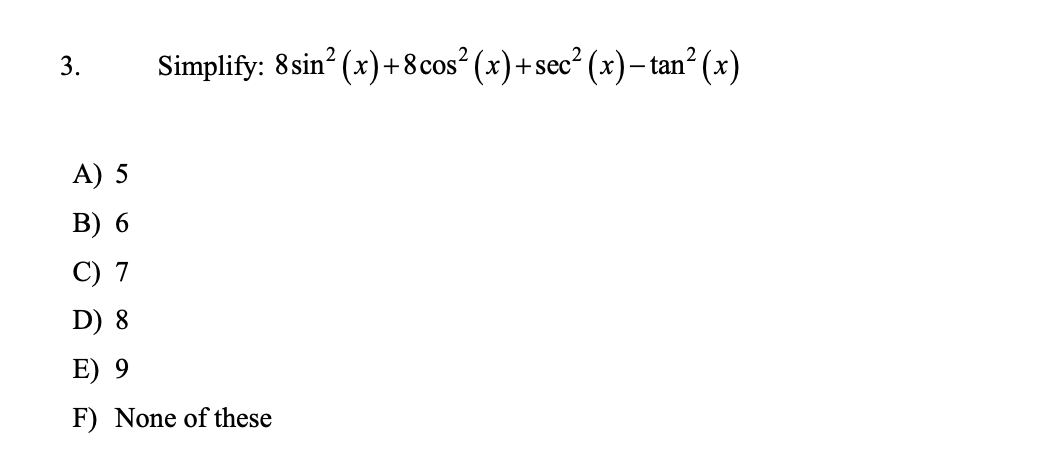 Solved Simplify: | Chegg.com