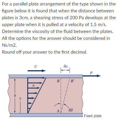 Solved For a parallel plate arrangement of the type shown in | Chegg.com