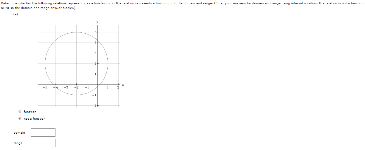 Solved Determine Whether The Following Relations Represent Y