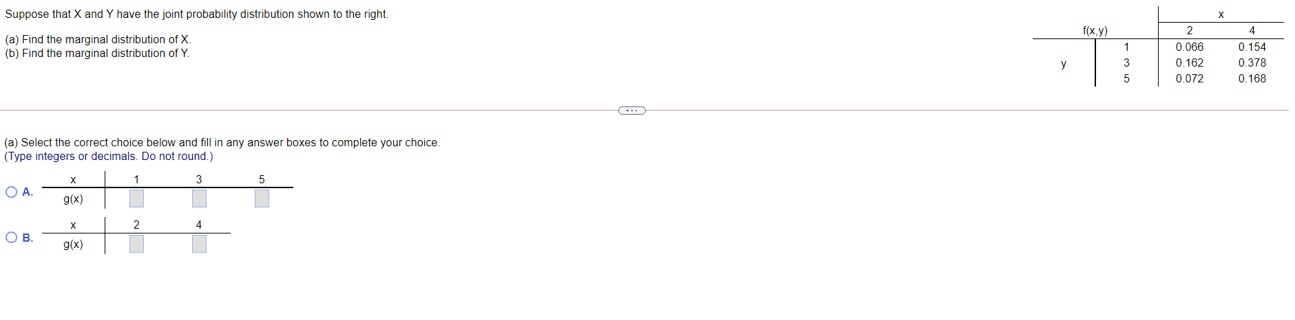 Solved Suppose that X and Y have the joint probability | Chegg.com