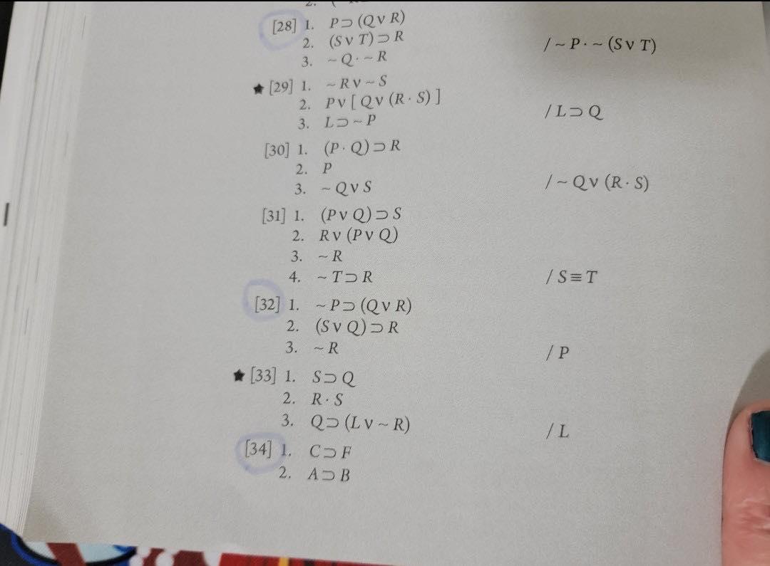 Solved Use the eight implication rules to complete the | Chegg.com