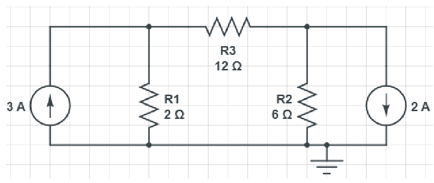 Solved Calculate The Current Through R1 R2 And R3 Using