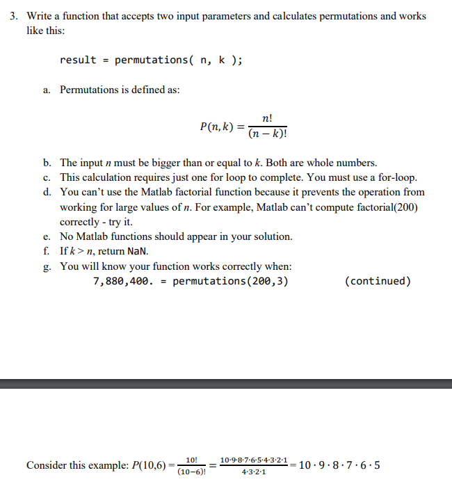 Solved 3 Write A Function That Accepts Two Input Parameters