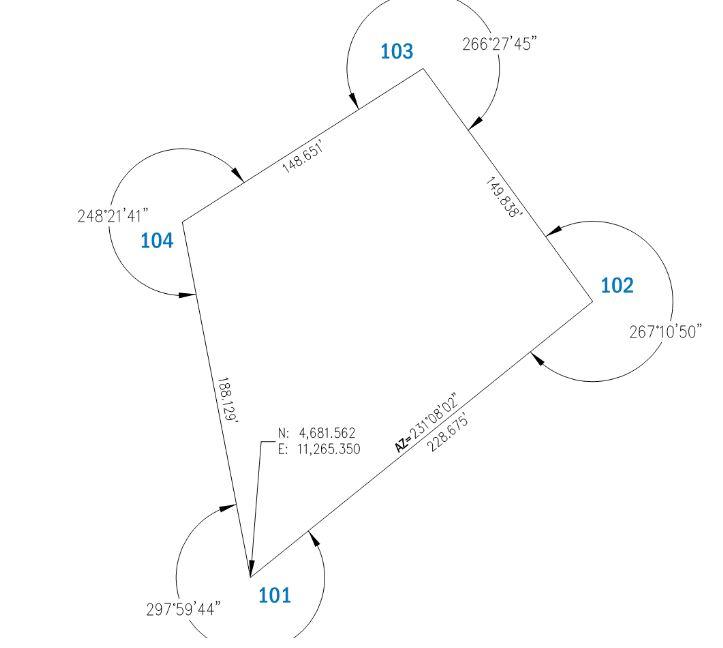 Solved Please solve the Traverse, and fill out the chart | Chegg.com