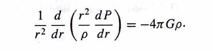 Solved r21drd(ρr2drdP)=−4πGρr2γKdrd[r2ργ−2drdρ]=−4πGρ | Chegg.com
