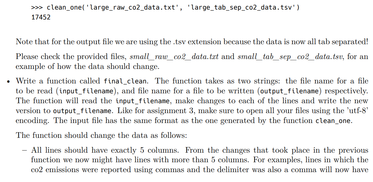 Write a function called find_delim. The function | Chegg.com