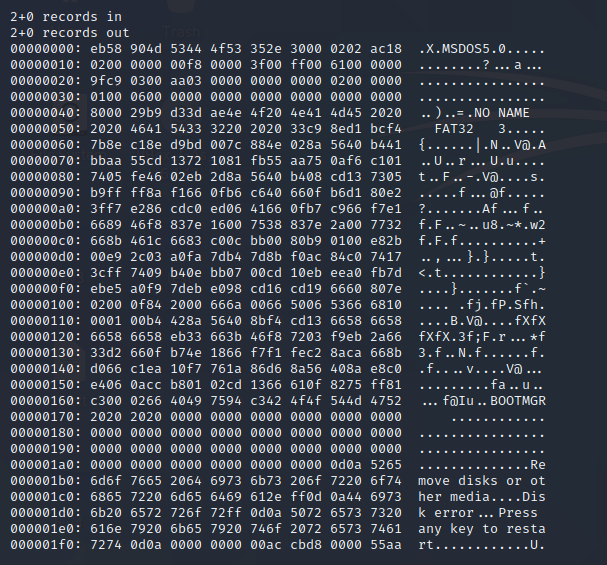 Q1. What version of FAT is used? (FAT12, FAT16, or | Chegg.com