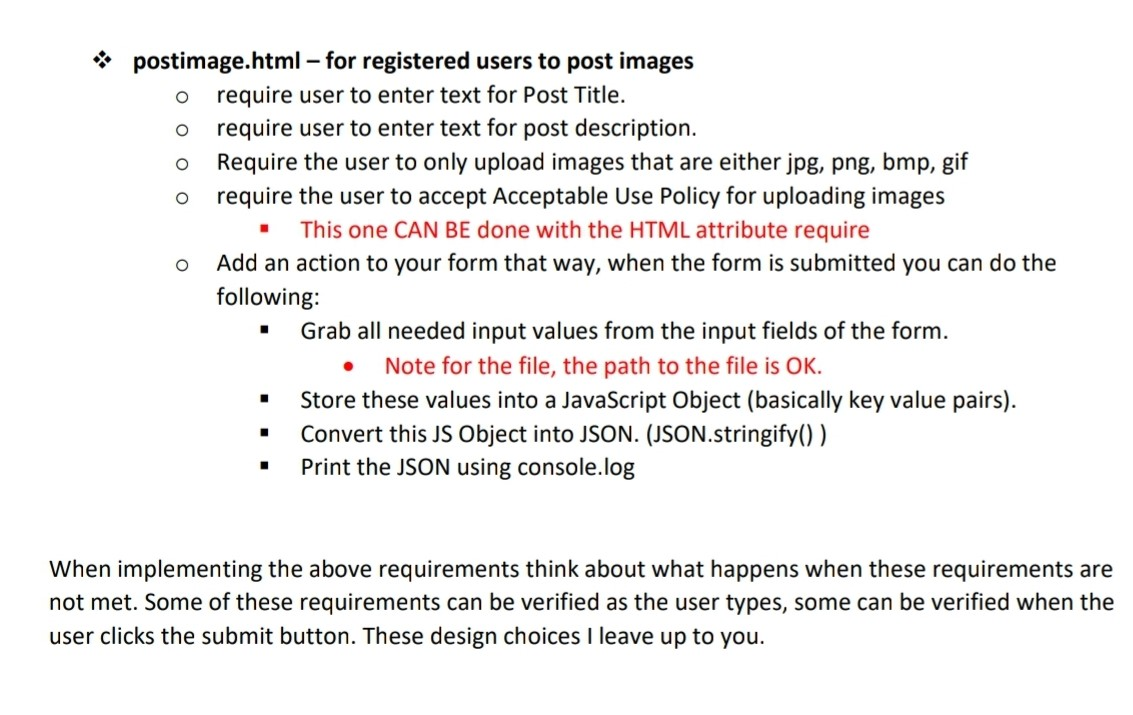 Introduction you will be adding JavaScript to your | Chegg.com