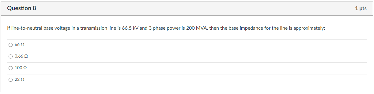 Solved If line-to-neutral base voltage in a transmission | Chegg.com