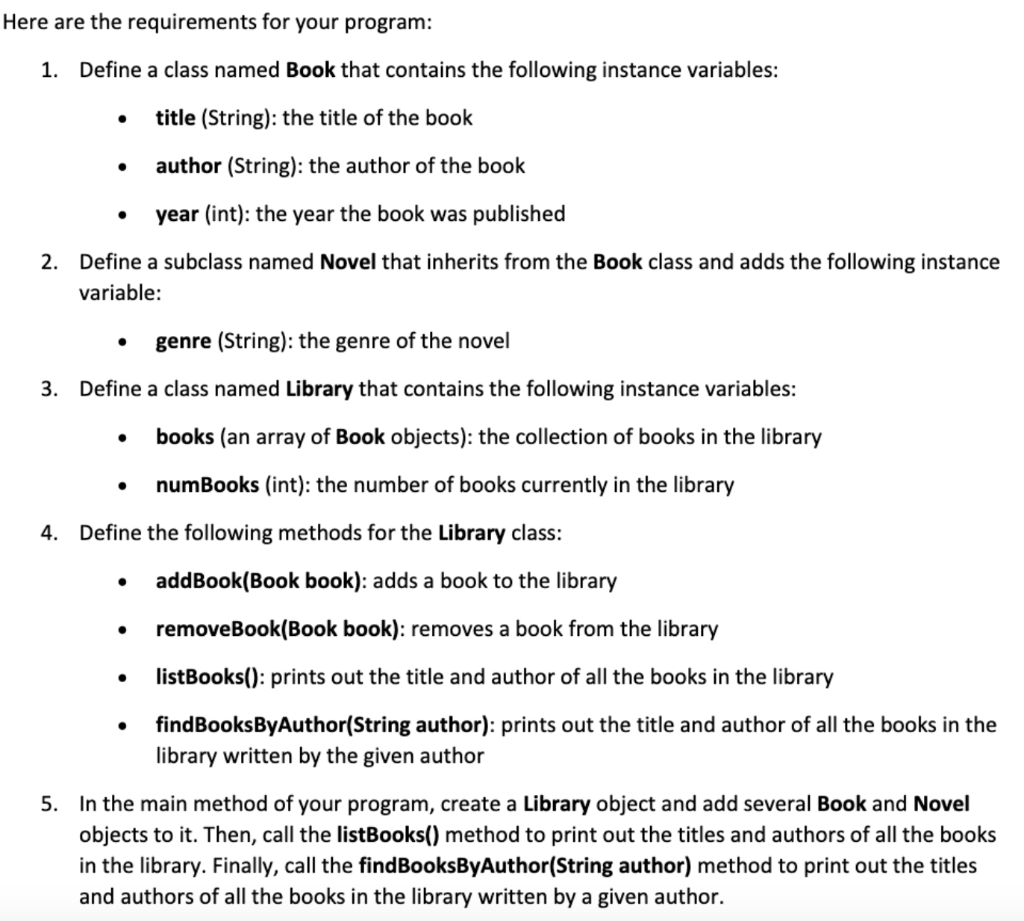 Solved Implement a simple program that simulates a book | Chegg.com