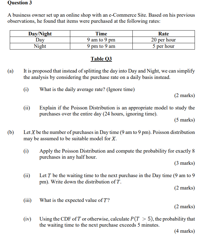 Solved A business owner set up an online shop with an | Chegg.com