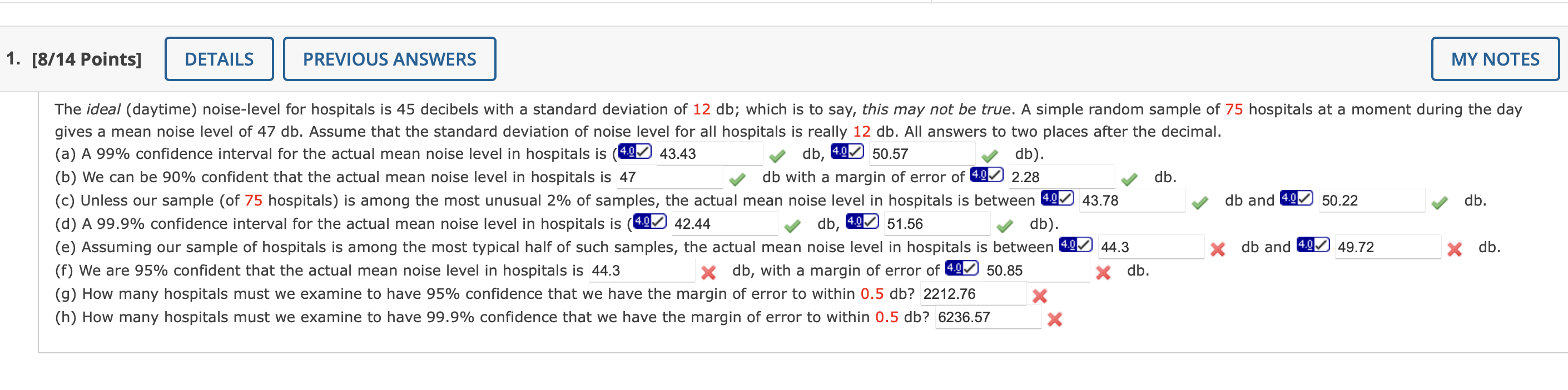 Solved Points]gives a mean noise level of 47db. ﻿Assume that | Chegg.com