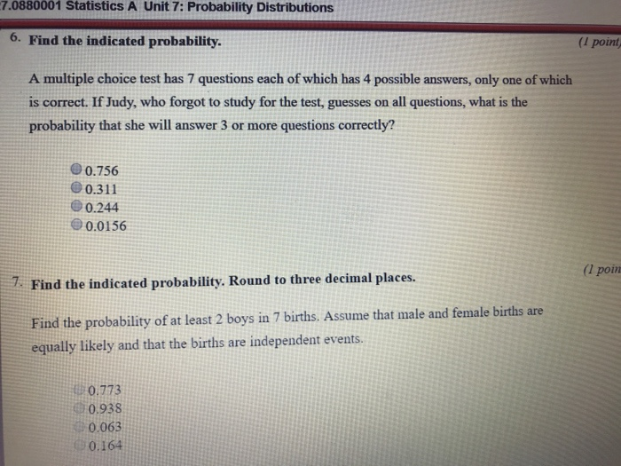 Solved 1-20 need some help this is not complex statistics | Chegg.com