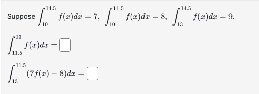 Solved If 14≤f(x)≤19, then ≤∫510f(x)dx≤Suppose | Chegg.com