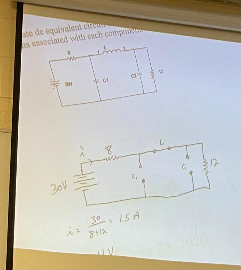 Solved please help determine the DC equivalent | Chegg.com