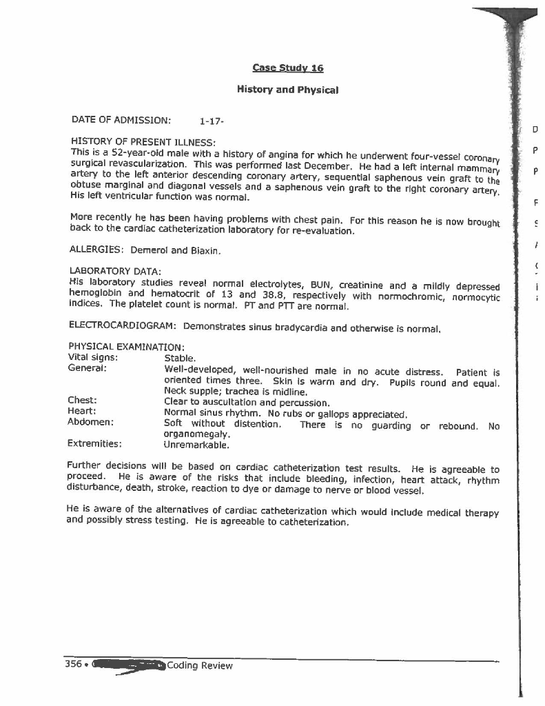 Solved QUESTION 7 CASE STUDY 16: Determine which of the | Chegg.com