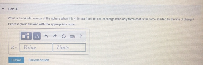 Solved Constants A very small sphere with positive charge q | Chegg.com