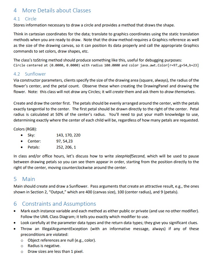 Solved 1 Objective This project is the first time you will | Chegg.com